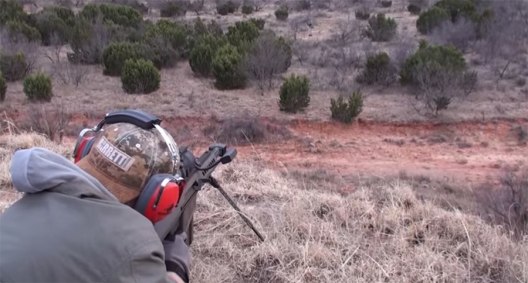 Hunter Tries Out a .50 Cal on a Feral Hog - Wide Open Spaces