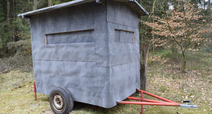 Pics: Anyone Can Build This Insanely Convenient Hunting Blind - Wide ...