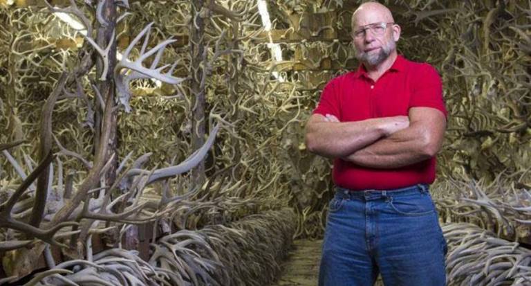 Introducing James 'Antler Man' Phillips, the Guy Who Collected 15,000 ...