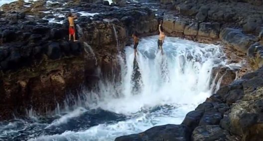 Kipu Falls in Hawaii is Known as the Pool of Death, and for Good Reason ...