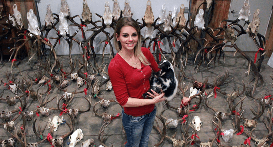 Female Taxidermist Gets Even with Anti-Hunting Trolls - Wide Open Spaces