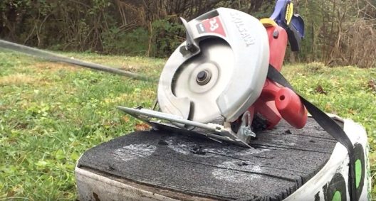 Man Shoots Fire Extinguisher With a Broadhead - Wide Open Spaces