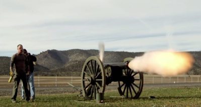 Check Out the Badass Napoleon 1857 Cannon in Action