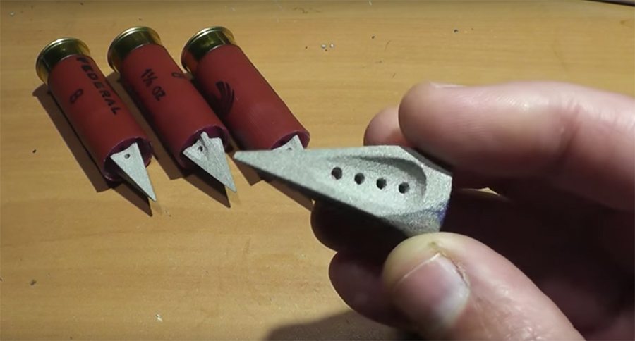 12 X-Acto Blades Get Stuffed Into a Shotgun Shell and Test Fired - Wide ...
