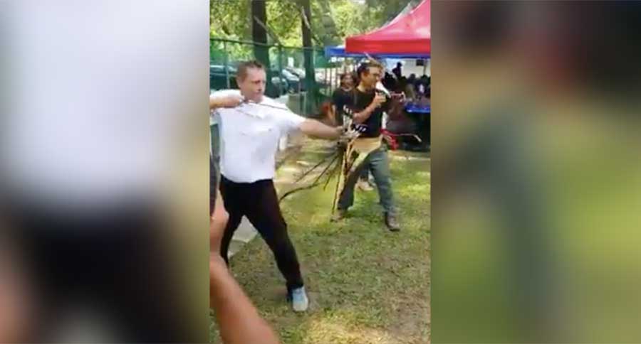 Archer Sends Arrows Flying at Impressive Speed - Wide Open Spaces