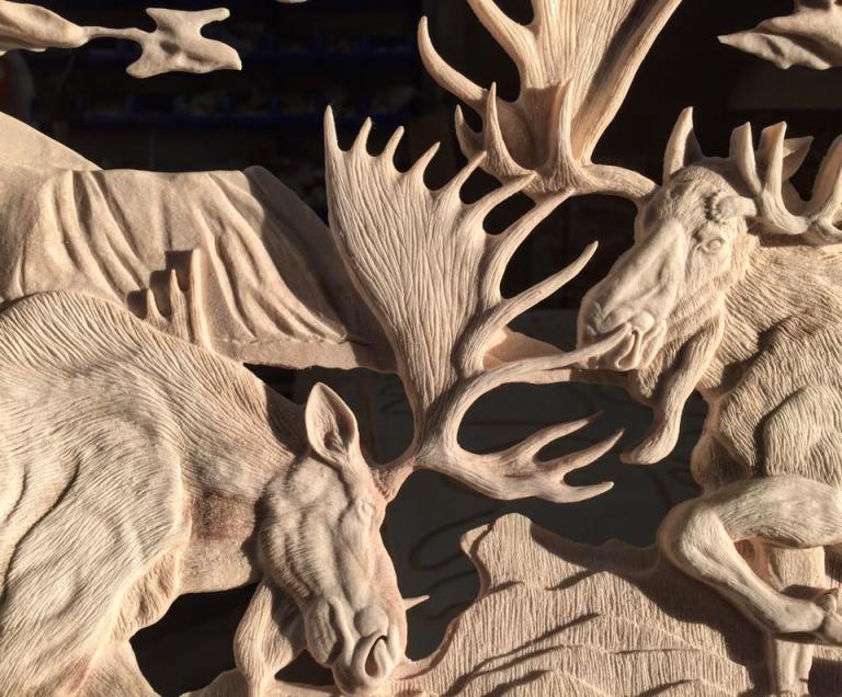 This 20-Year-Old's Moose Antler Art is Unbelievable - Wide Open Spaces