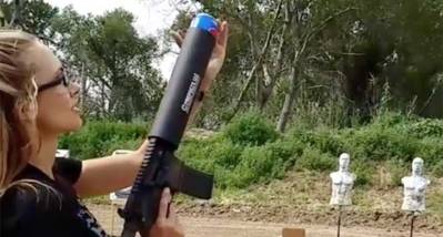 Yep, She's Launching Soda Cans with an AR-15, and so "Can" You - Wide ...