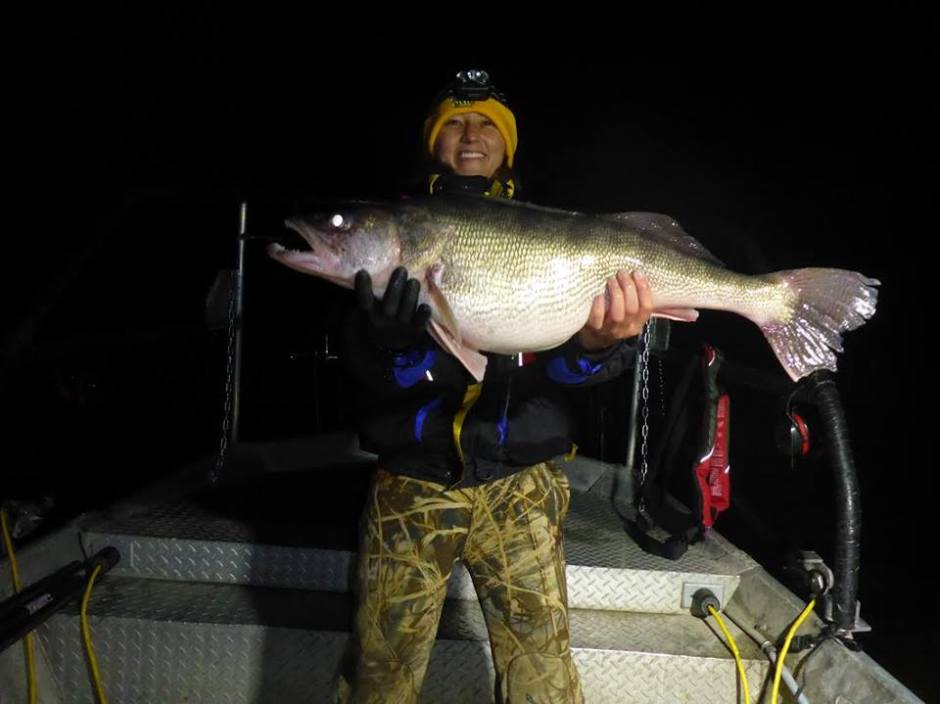 That's One Giant Walleye Swimming Around in an Iowa Lake - Wide Open Spaces