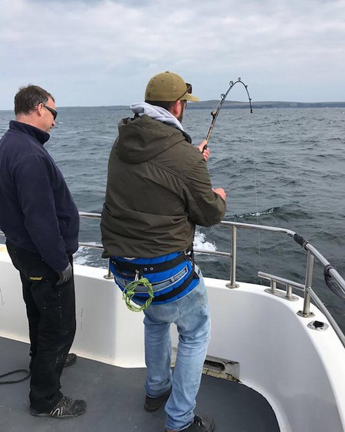 This 25 Foot Shark is Largest Ever Caught by Rod and Reel in Europe ...