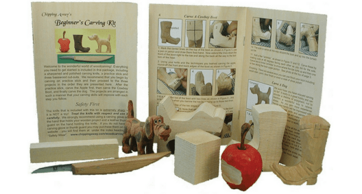This Beginner Wood Carving Kit Makes a Great Gift for a Young ...
