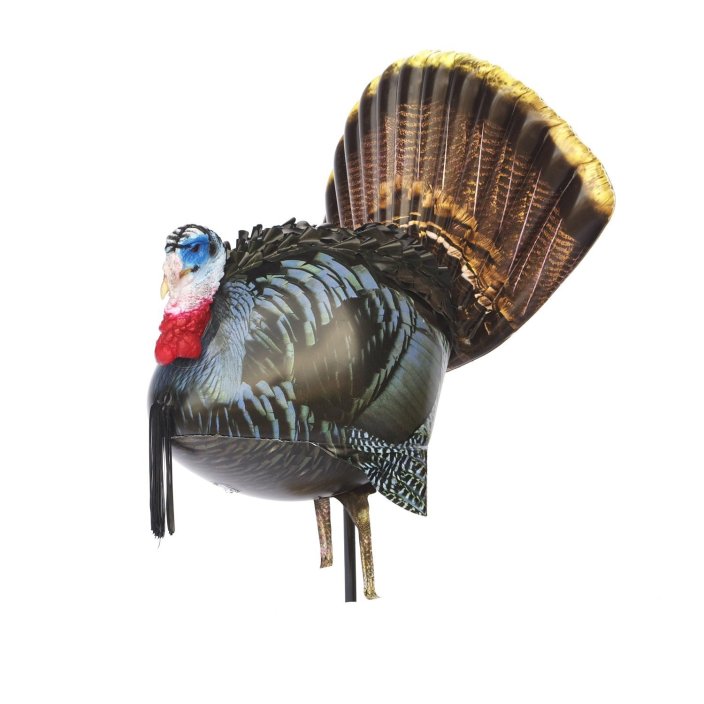 Check Out This Hairy, Photo Printed Turkey Decoy with a Freeze Dried ...