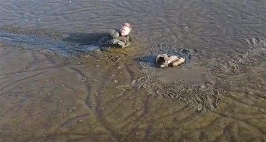 This Guy Crawled Through 600 Feet of Mud to Save an Eagle - Wide Open ...