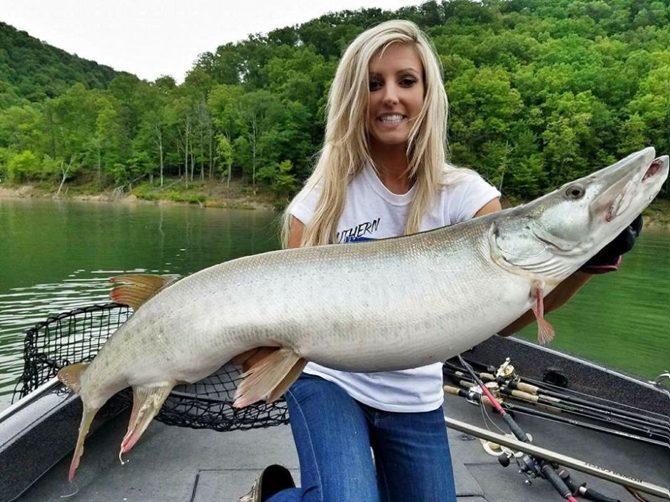 10 Muskie Huntresses Show Us Some BIG Fish They've Battled - Wide Open ...