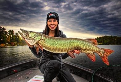 10 Muskie Huntresses Show Us Some BIG Fish They've Battled - Wide Open ...