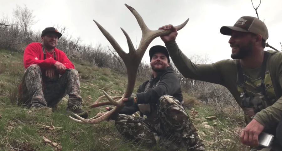 Shed Hunting Adventure Has Its Ups and Downs... Like Sliding Down a ...