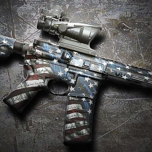 8.5 Intensely Patriotic Custom Guns That Make 'Merica Proud