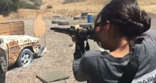 Fast & Furious Star Michelle Rodriguez is a Beast at the Gun Range ...