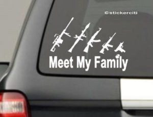 8 of the Funniest Gun Bumper Stickers - Wide Open Spaces