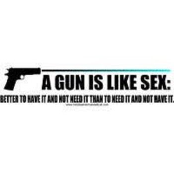 8 of the Funniest Gun Bumper Stickers - Wide Open Spaces
