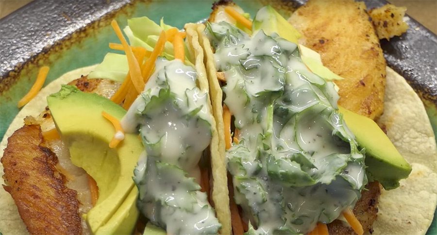 How to Make Sea Bass Tacos - Wide Open Spaces