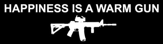 8 of the Funniest Gun Bumper Stickers - Wide Open Spaces