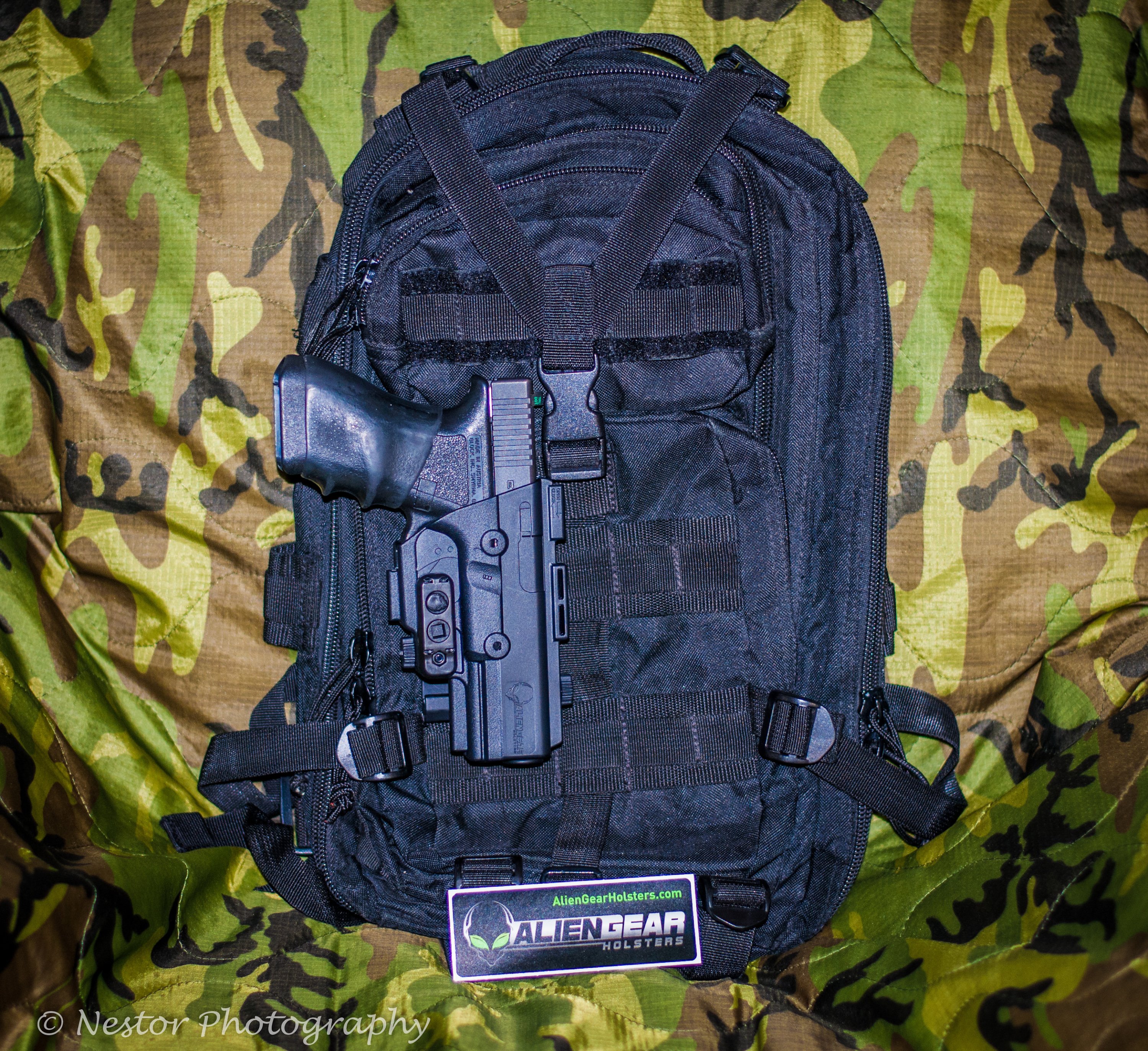 Holster Gear Review: Alien Gear Backpack and Molle ShapeShift Expansion ...