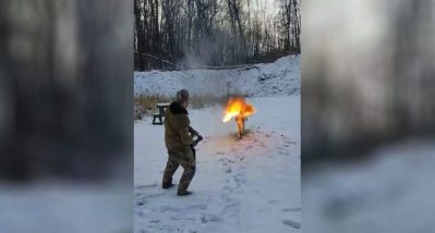 The Ultimate Christmas Present is a Flamethrower - Wide Open Spaces