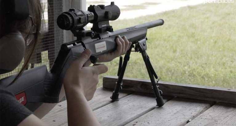 See-Through Suppressor Shots in Extreme Slow Motion - Wide Open Spaces