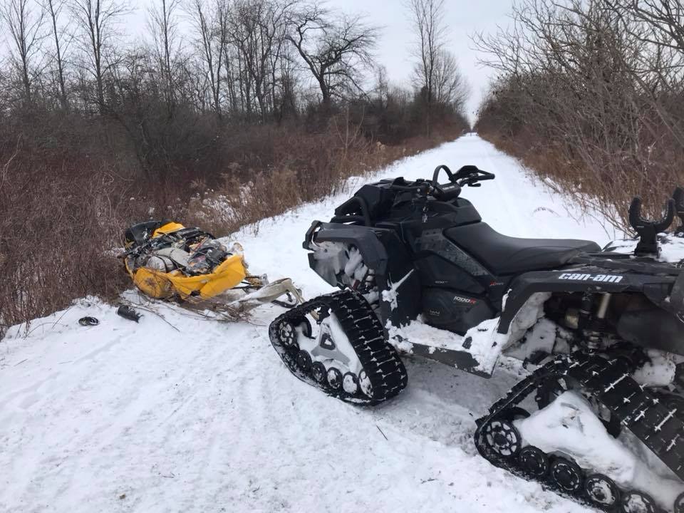 Remember the Aftermath of This Deer-Snowmobile Collision? - Wide Open ...