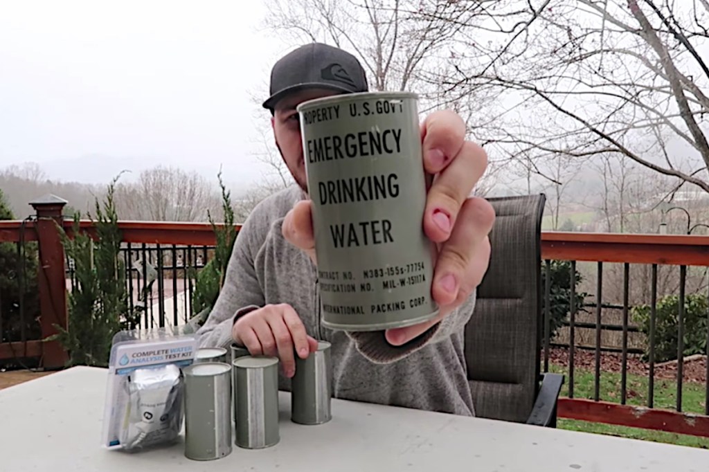 Taste Testing 60-Year-Old, Cold War Era Canned Emergency Water - Wide ...