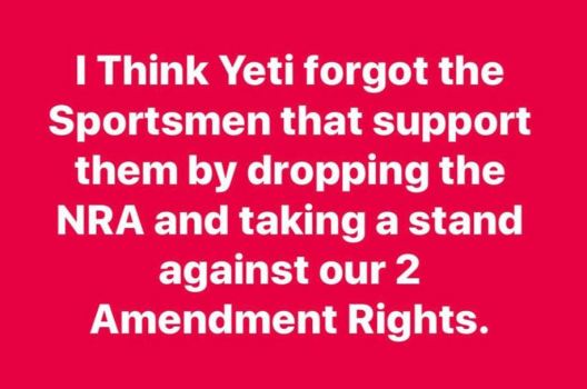 YETI Coolers Severs Ties With NRA Foundation - Wide Open Spaces