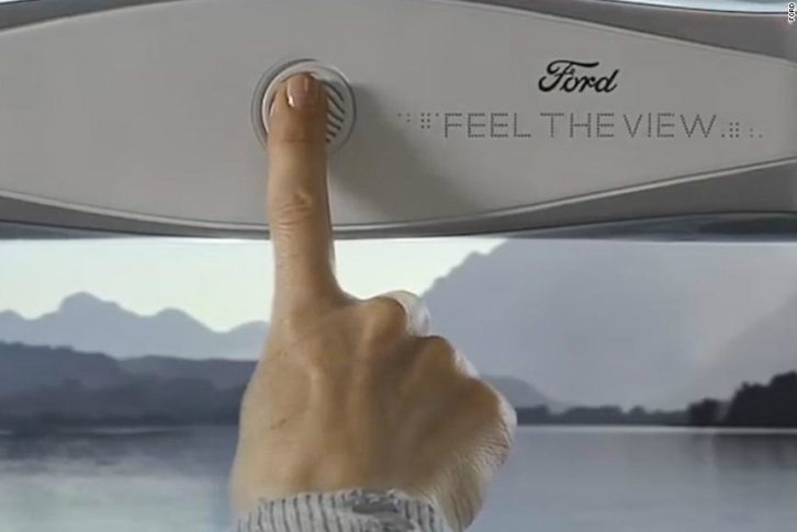 Ford Prototypes Smart Window Device "Feel the View" for the Blind ...