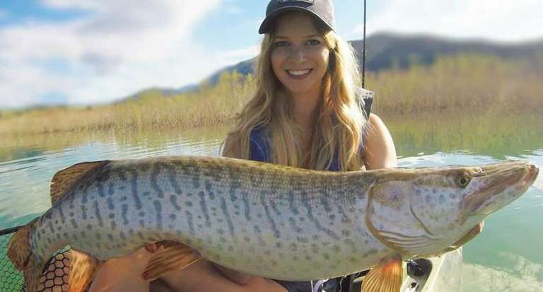 10 Muskie Huntresses Show Us Some BIG Fish They've Battled - Wide Open ...