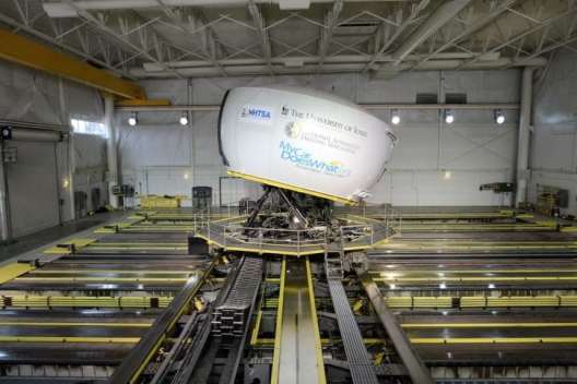 National Advanced Driving Simulator: Dangerous to Talk to a Camera?