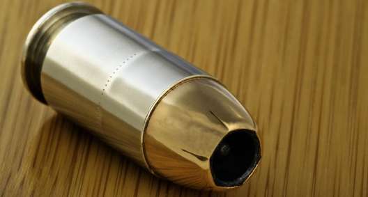 Video: .380 ACP Sig Sauer 90-Grain V-Crown Bullet vs. Ballistics Gel ...