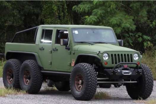Finally, a 6x6 Jeep Wrangler - Wide Open Spaces