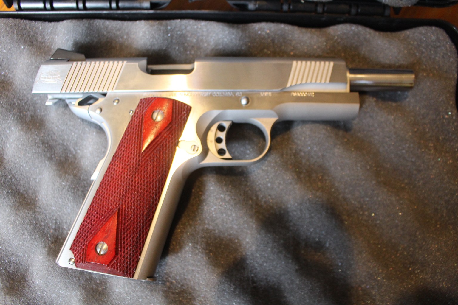 Sheer Beauty: Stainless Steel 1911 From Palmetto State Armory - Wide ...