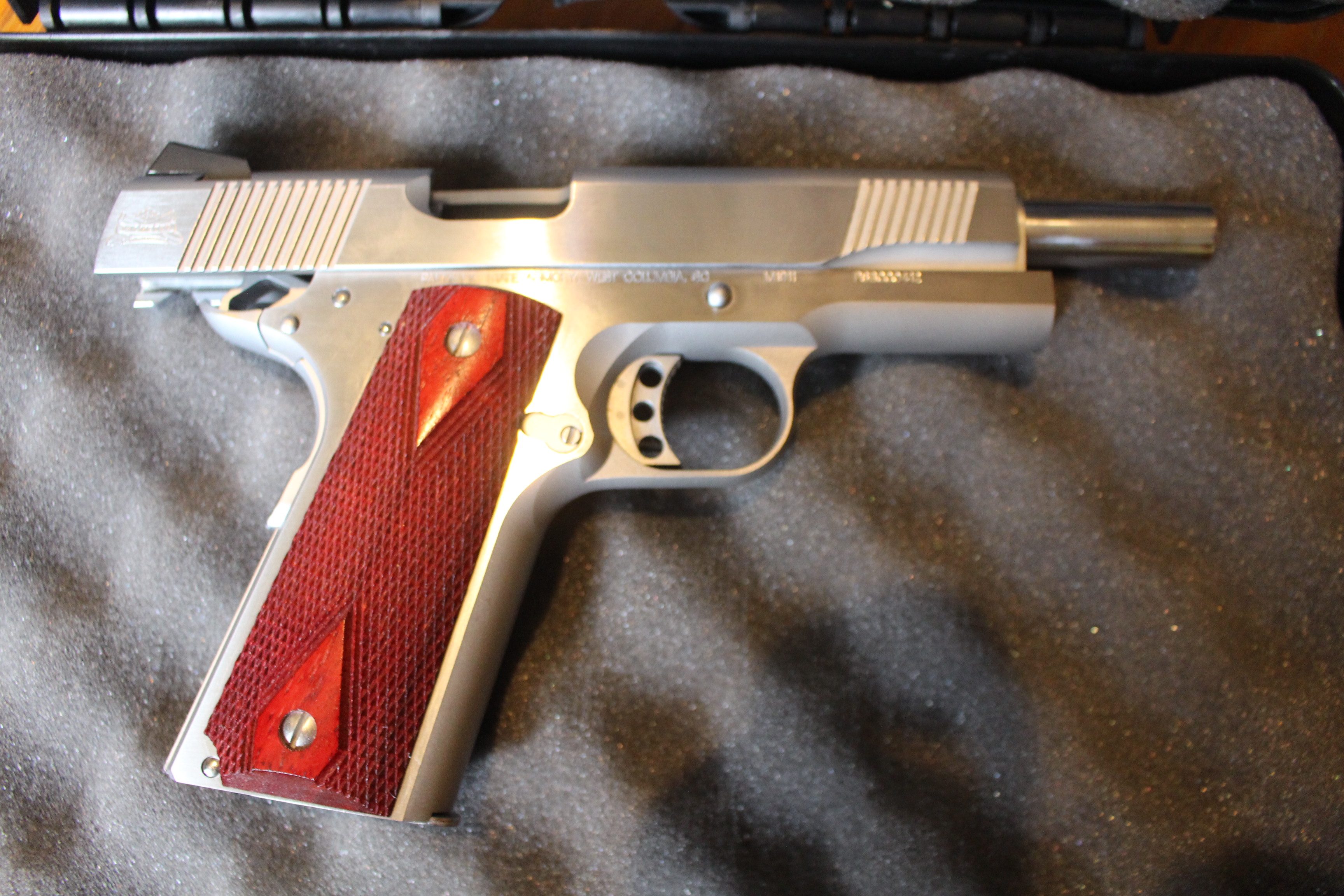 Sheer Beauty: Stainless Steel 1911 From Palmetto State Armory - Wide ...
