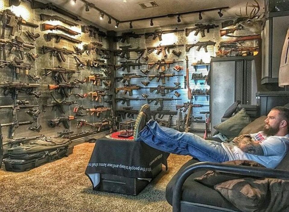 5 Best Gun-Centric Man Caves - Wide Open Spaces
