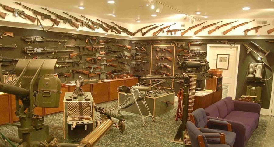 5 Best Gun-Centric Man Caves - Wide Open Spaces