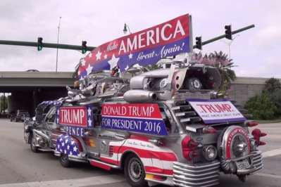 The Trump Mobile is Now Cruising the Streets - Wide Open Spaces
