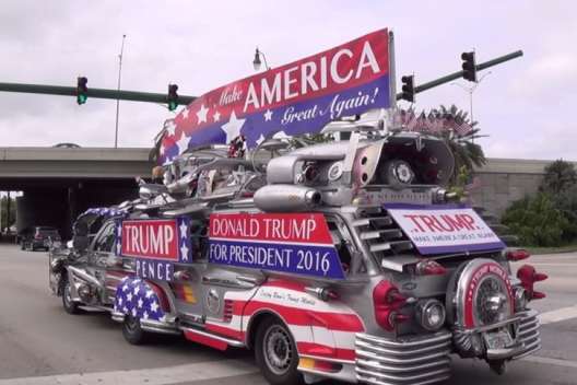 The Trump Mobile is Now Cruising the Streets - Wide Open Spaces