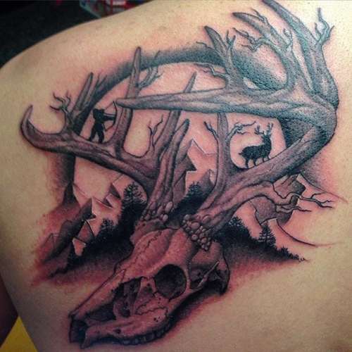 20 Great Hunting Tattoos You'll Want to Get - Wide Open Spaces