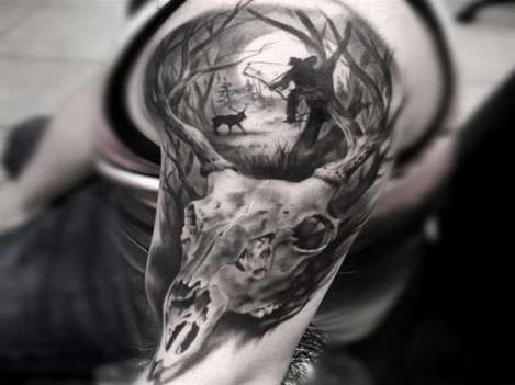 20 Great Hunting Tattoos You'll Want to Get - Wide Open Spaces