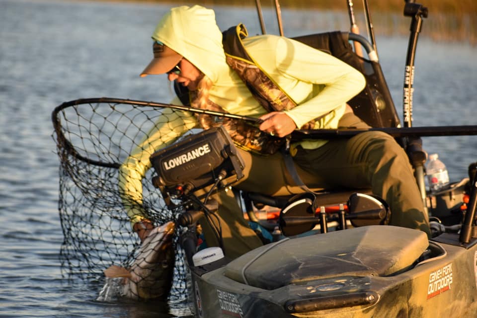 Kristine Fischer Lands a Personal Best Pike From the Kayak - Wide Open ...