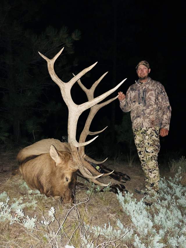 Lucky BowHunter Shoots Massive, Record Elk in Montana - Wide Open Spaces