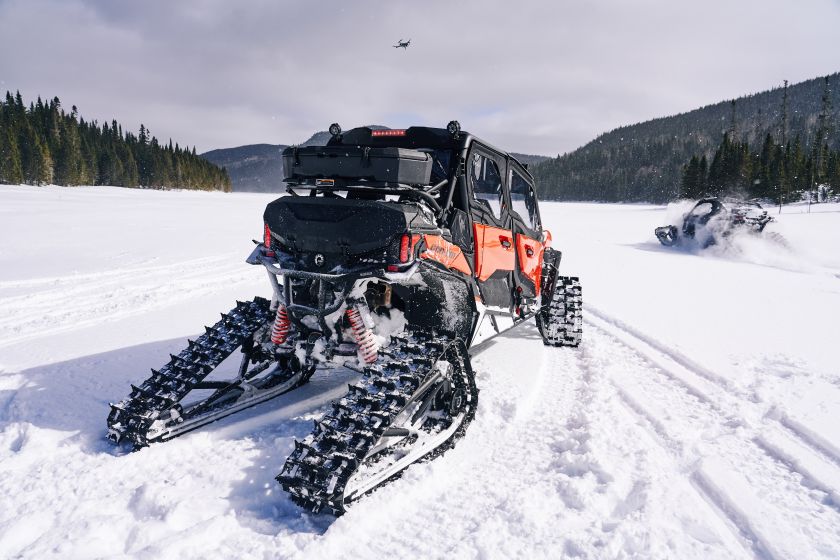 Can-Am's New Track System Absolutely Dominates the Snow - Wide Open Spaces