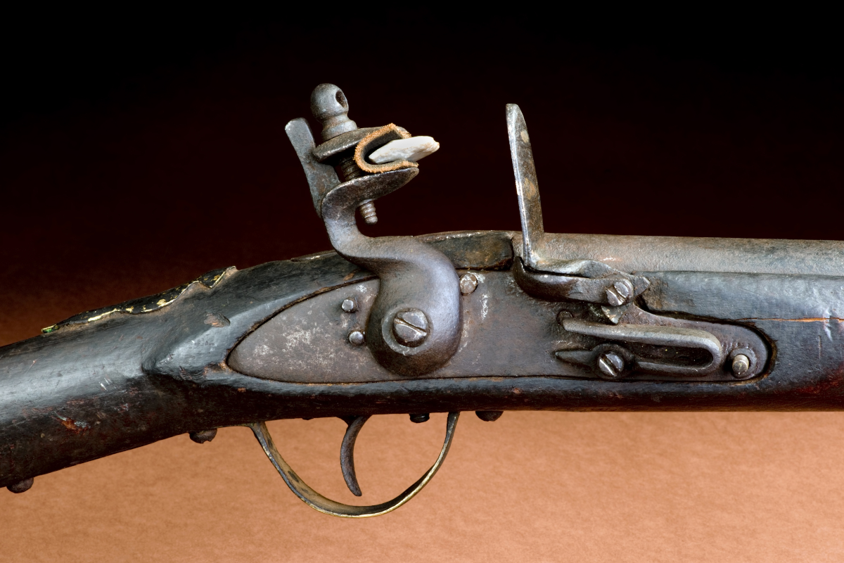 An Old Flintlock Gun Was Once Discovered Inside a Milled Tree in ...
