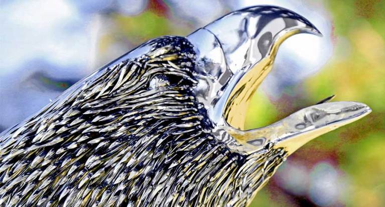 Polished Metal Walleye Sculpture is a Thing of Breathtaking Beauty ...