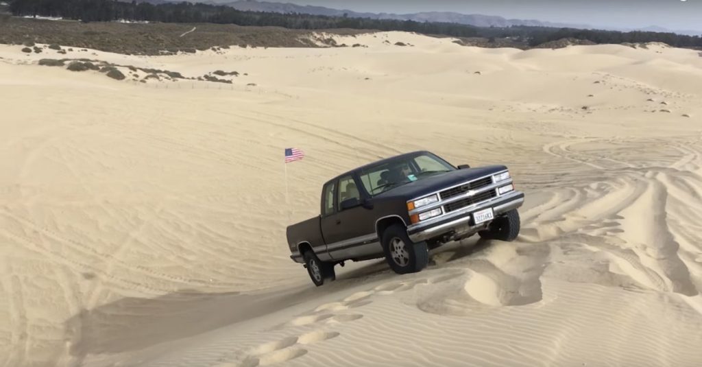 Chevy Silverado Driver Shows You How to Off-Road on Sand Dunes